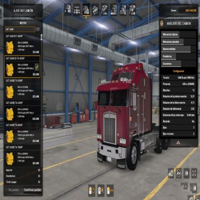 caterpillar engines pack - American Truck Simulator Mods - CurseForge
