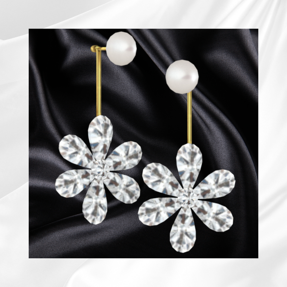 Pearl Flower Earrings - Create a Sim - The Sims 4 - CurseForge