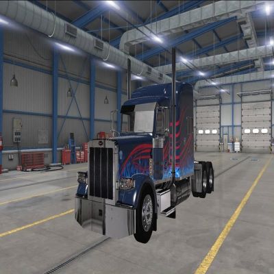 tennessee titans outlaw peterbilt skin - American Truck Simulator Mods ...