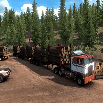 arctic logs trailers - American Truck Simulator Mods - CurseForge
