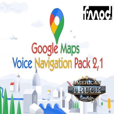 google maps voice navigation pack - American Truck Simulator Mods - CurseForge