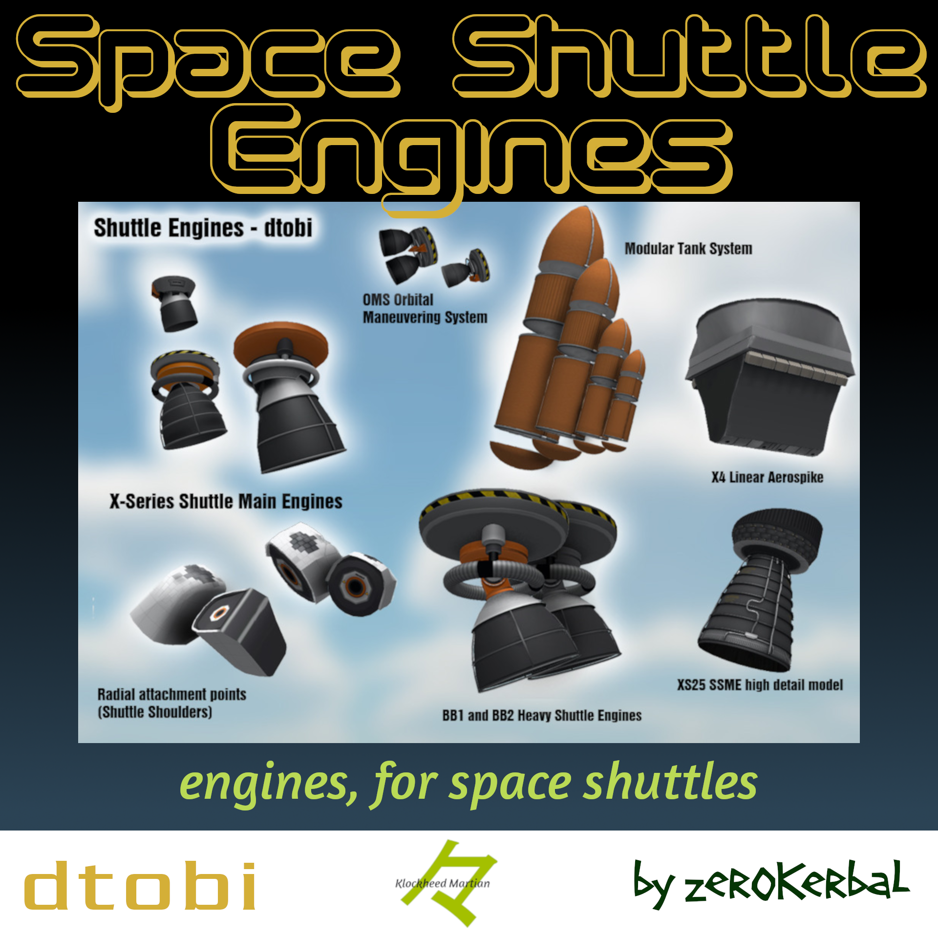 Space Shuttle Engines (SSE)... - Mods - Kerbal Space Program - CurseForge