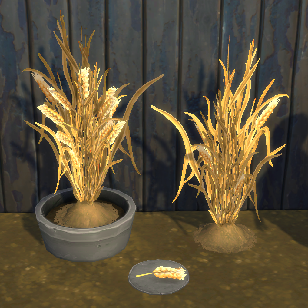 Wheat Harvestable & Plant - The Sims 4 Mods - CurseForge