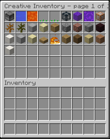 Creative Inventory - Minecraft Bukkit Plugins - CurseForge