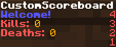 Overview - CustomScoreboard - Bukkit Plugins - Projects - Bukkit