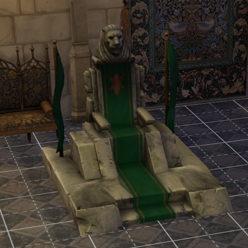 TSM Military Throne and Torches - The Sims 4 Build / Buy - CurseForge