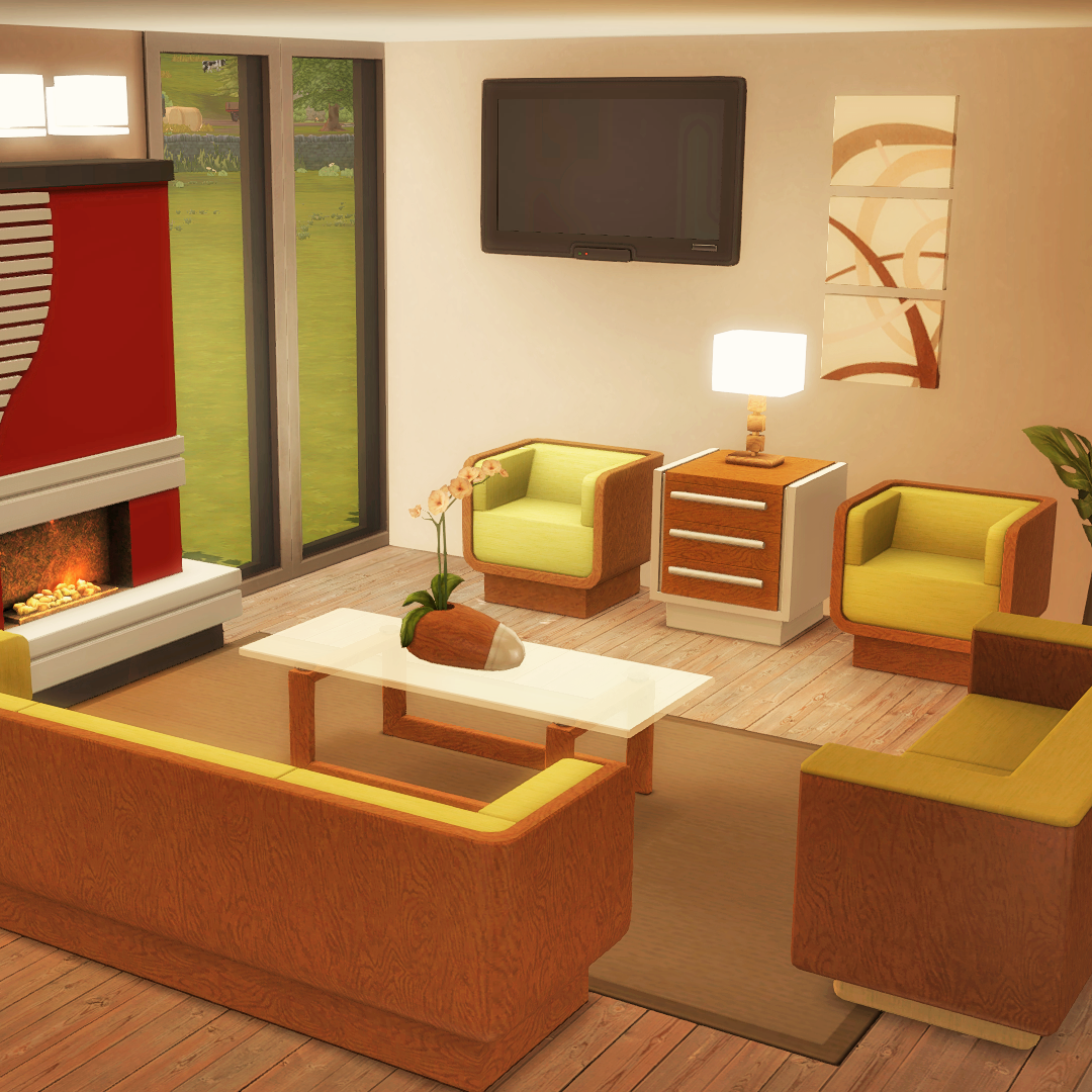 Ultra lounge living - The Sims 4 Build / Buy - CurseForge