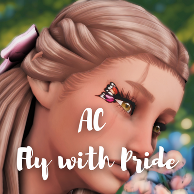 Fly with Pride Eyeliner - The Sims 4 Create a Sim - CurseForge