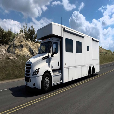 Freightliner Cascadia NRC RV Motorhome v - American Truck Simulator ...