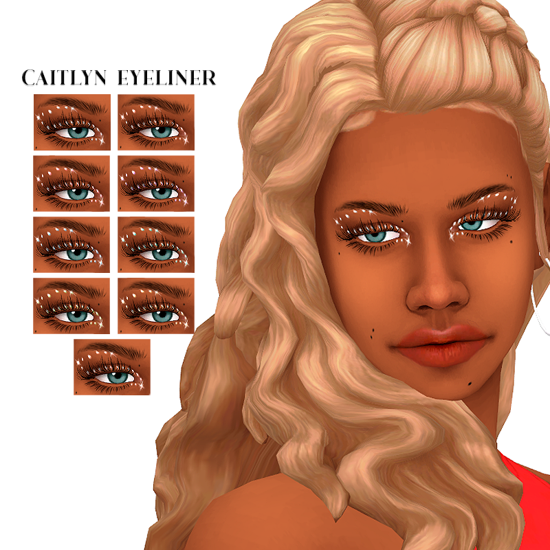 Caitlyn Eyeliner - The Sims 4 Create a Sim - CurseForge