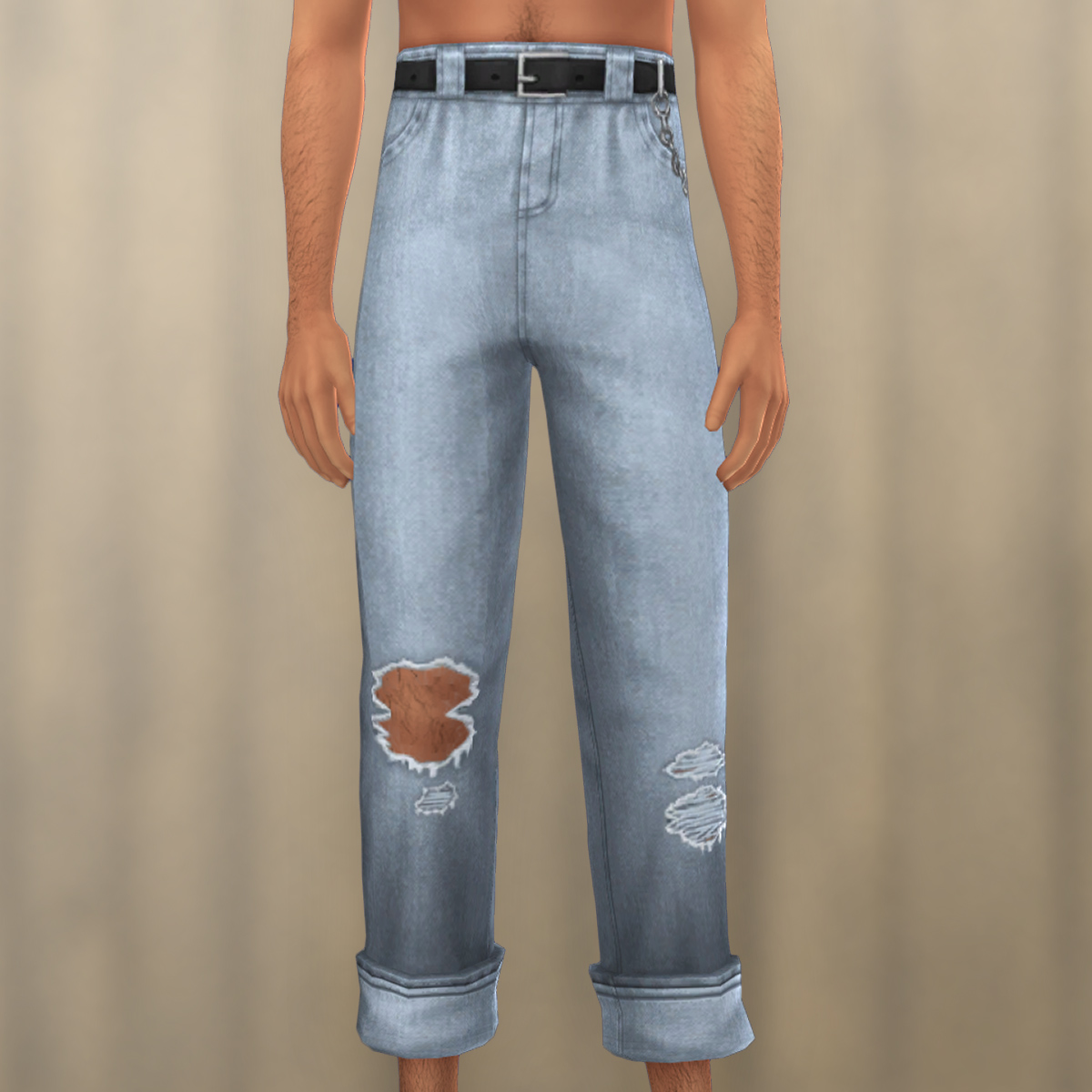 QICC - Bokuto Jeans - The Sims 4 Create a Sim - CurseForge