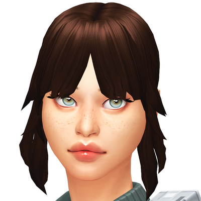 Jyn Hair - The Sims 4 Create a Sim - CurseForge