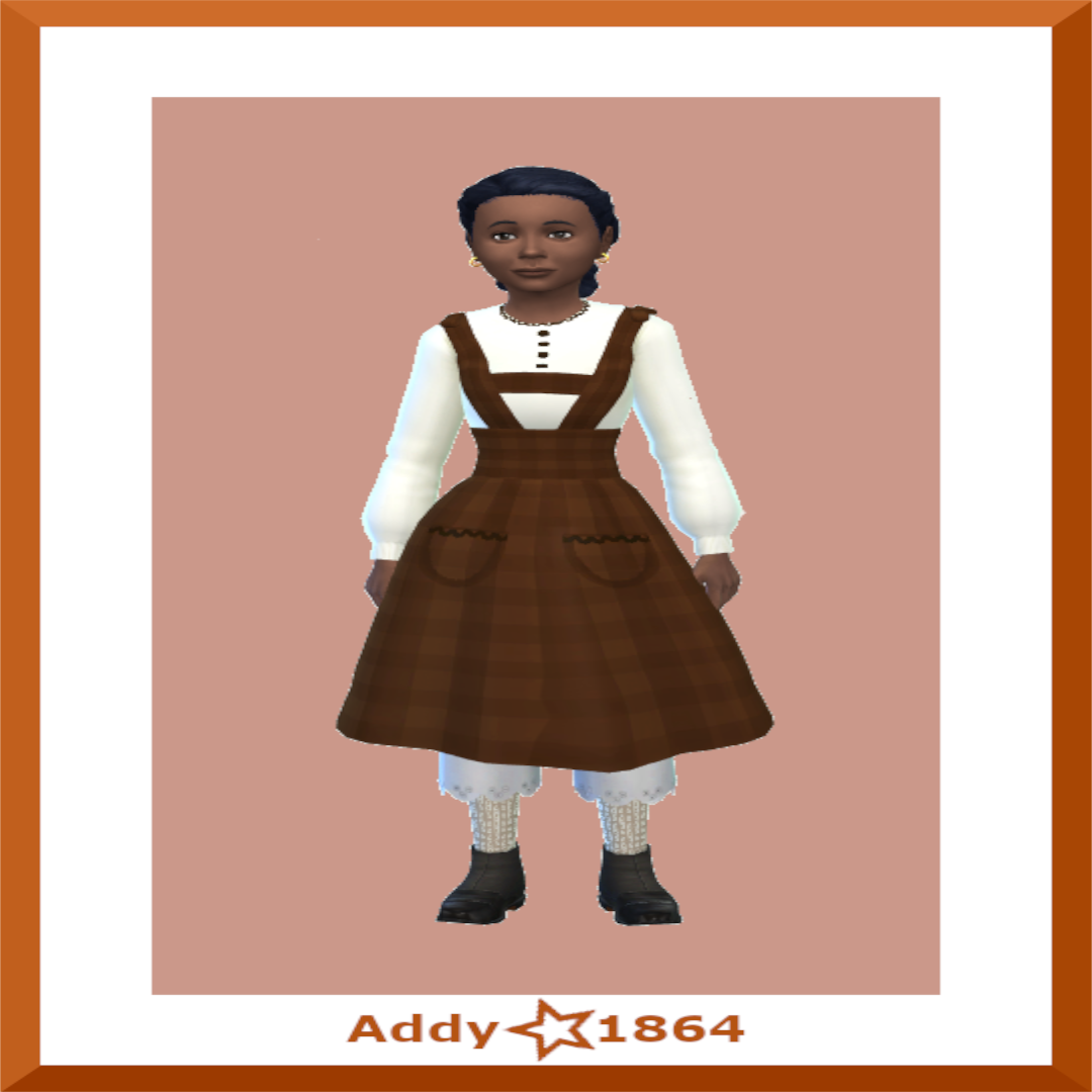 Addy's Birthday Pinafore - Files - The Sims 4 Create a Sim - CurseForge