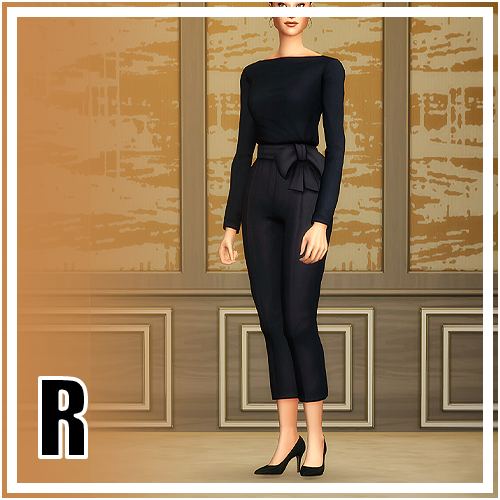Sabrina Jumpsuit - For Audrey IV - The Sims 4 Create a Sim - CurseForge