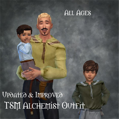 TSM Alchemist Male Outfit - The Sims 4 Create a Sim - CurseForge