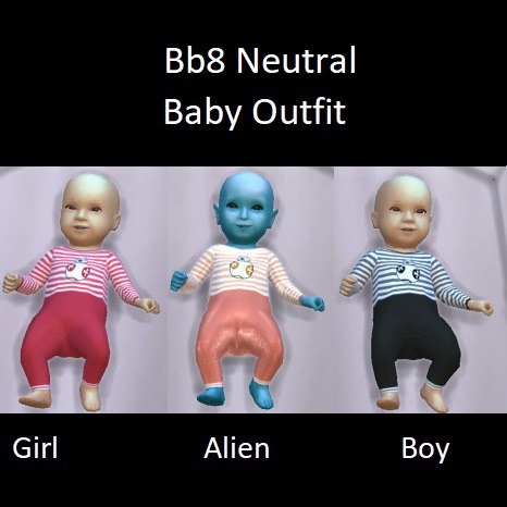 Bb8 neutral baby outfit - Files - The Sims 4 Mods - CurseForge