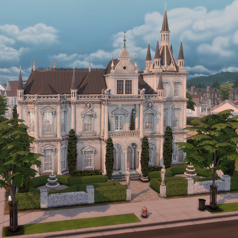 University student commons /Library - Files - The Sims 4 Rooms / Lots ...