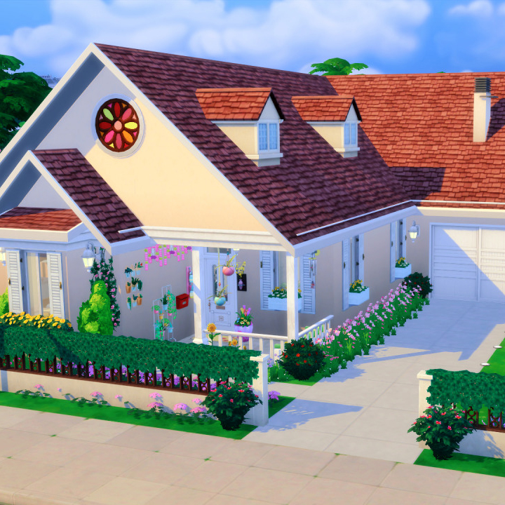 Family house n5 - The Sims 4 Rooms / Lots - CurseForge