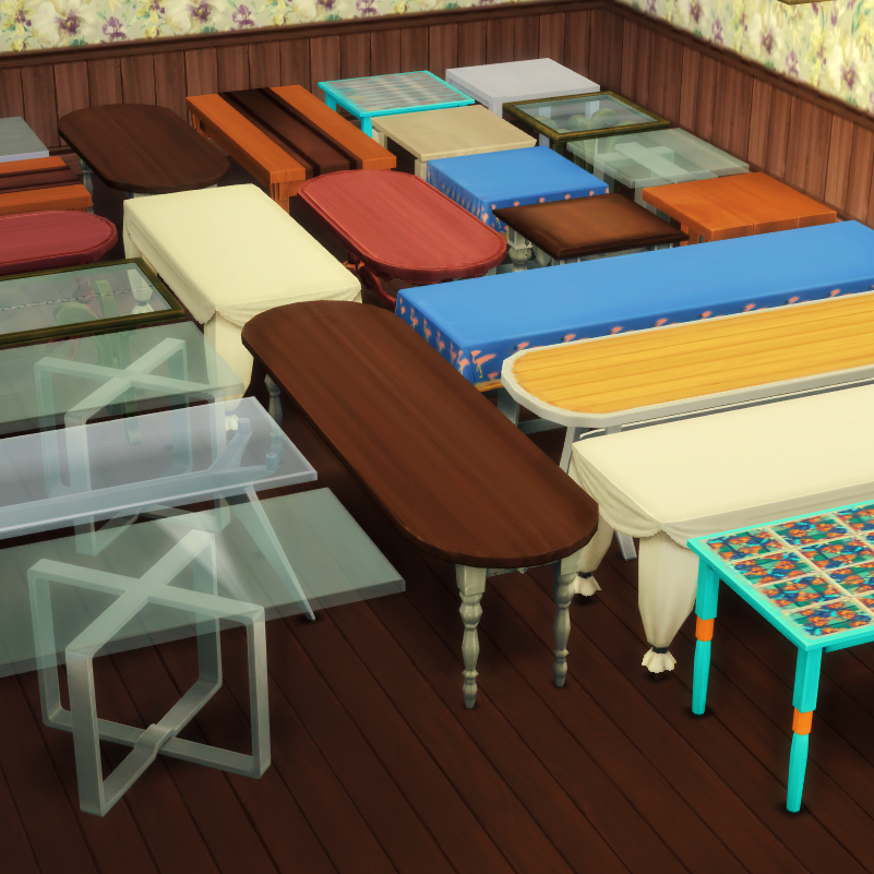 Diningtable mega pack - The Sims 4 Build / Buy - CurseForge