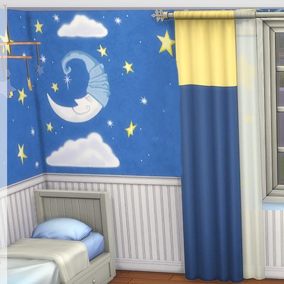 Moon and Stars Wallpaper 2t4 - The Sims 4 Build / Buy - CurseForge