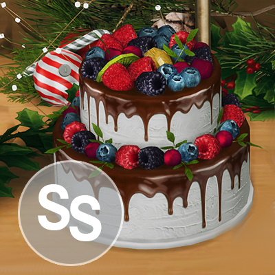 Creamy Chocolate Cake with Berries - The Sims 4 Mods - CurseForge