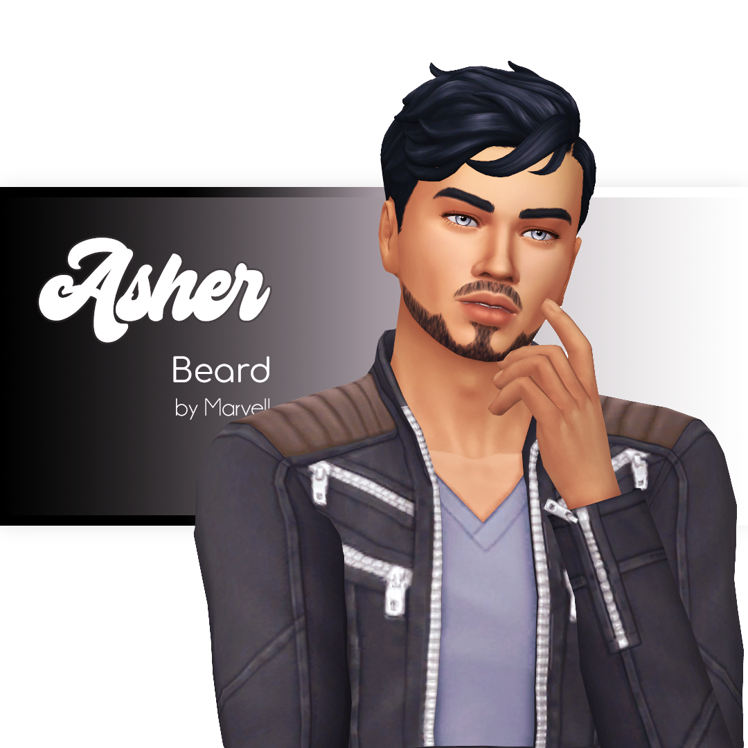 Download Asher, Carter and Jack Beard Collection by Marvell - The Sims ...
