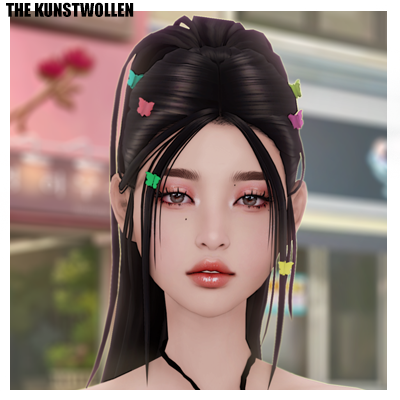 Hyein hair - The Sims 4 Create a Sim - CurseForge
