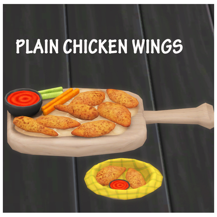 Plain Chicken Wings - The Sims 4 Mods - CurseForge
