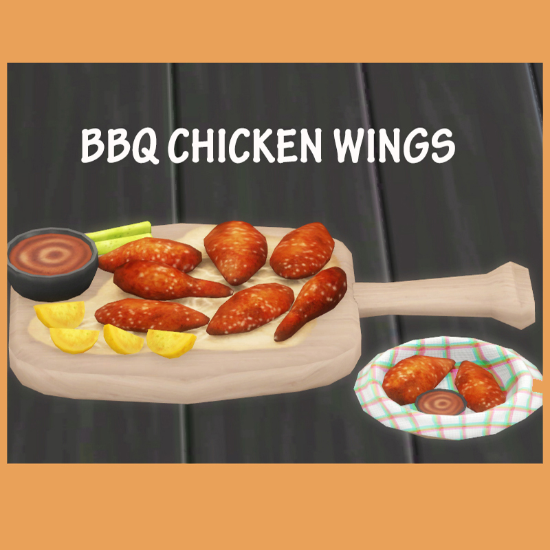 Install BBQ Chicken Wings The Sims 4 Mods - CurseForge