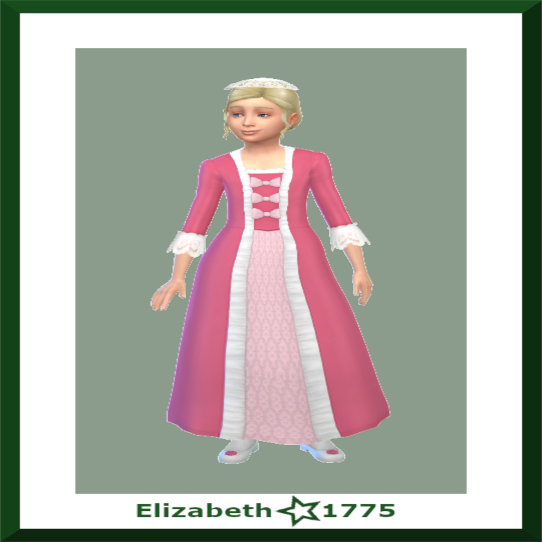 Meet Elizabeth Outfit - The Sims 4 Create a Sim - CurseForge