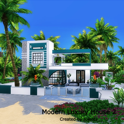 Modern Luxury House 2 - The Sims 4 Rooms / Lots - CurseForge