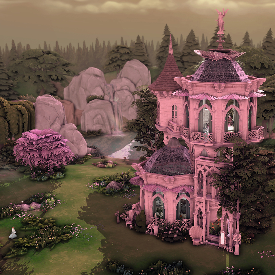Forest Elven Home - The Sims 4 Rooms / Lots - CurseForge
