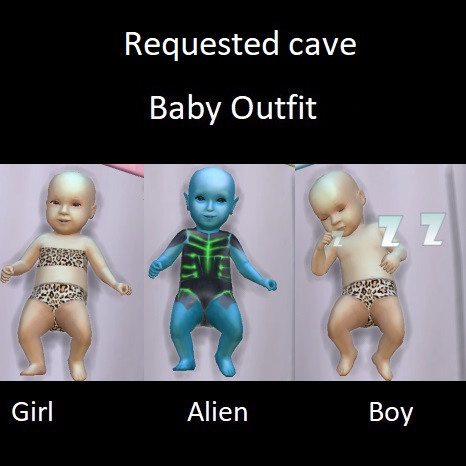 Requested cave baby outfit - The Sims 4 Mods - CurseForge