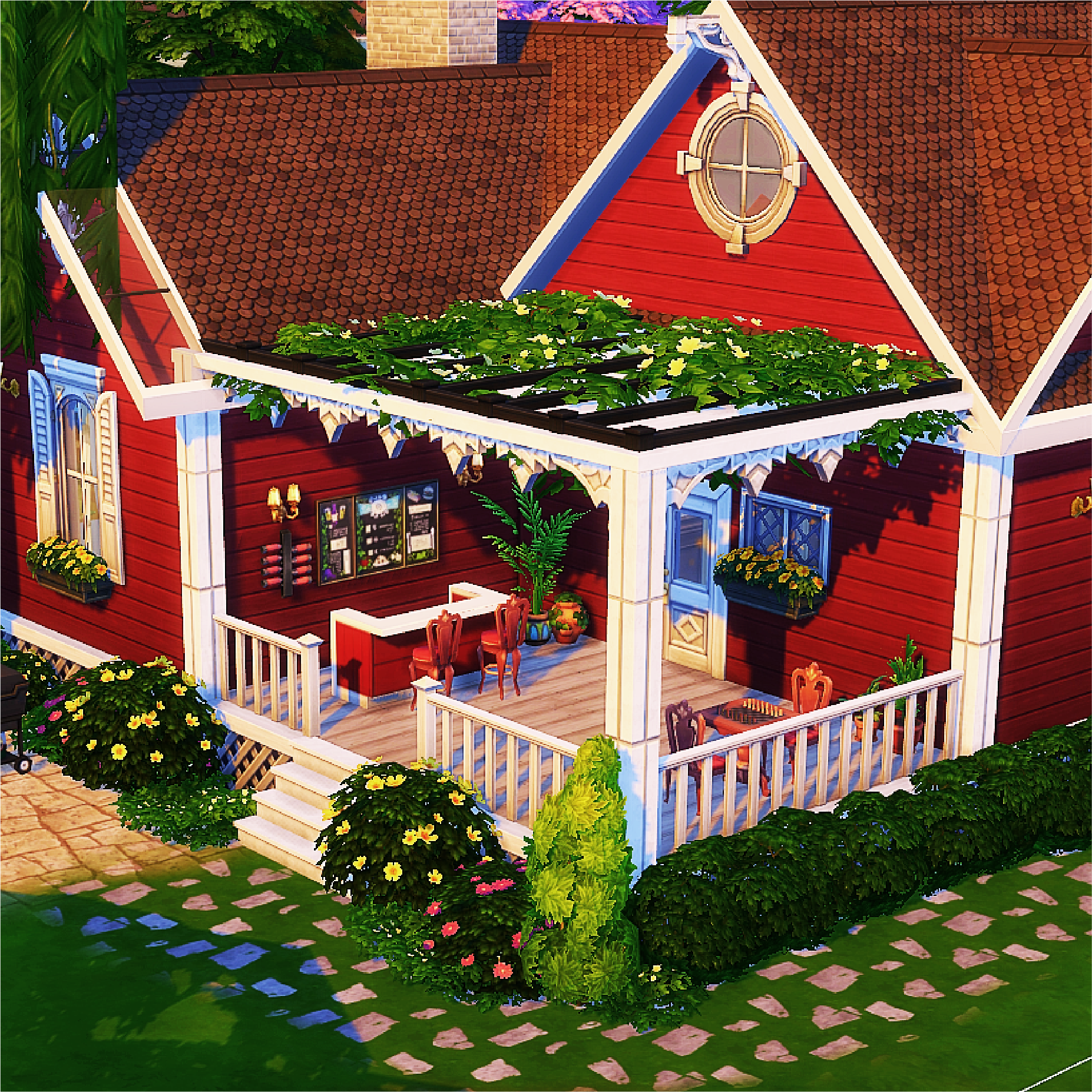 Cute Base Game - The Sims 4 Rooms / Lots - CurseForge