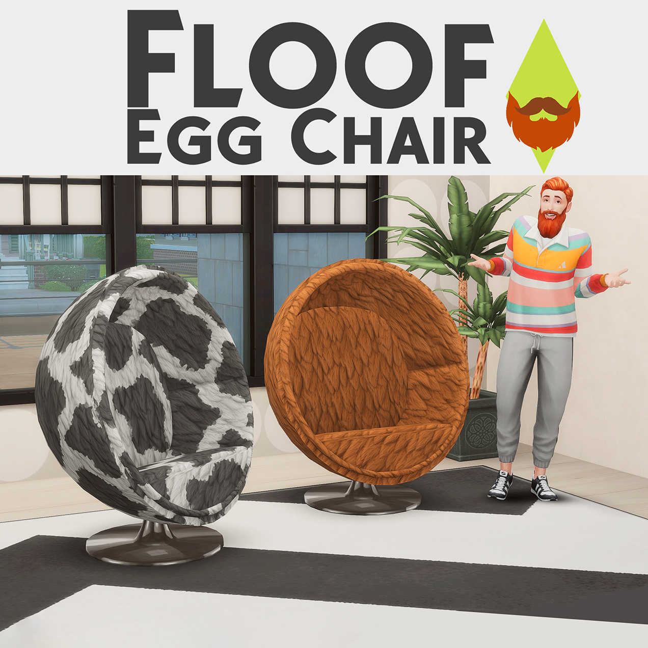 Floof Egg Chair - The Sims 4 Build / Buy - CurseForge