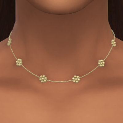 Flourish Necklace - The Sims 4 Create a Sim - CurseForge