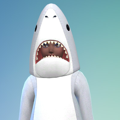 Install Shark Costume - ts3 Conversion - The Sims 4 Mods - CurseForge
