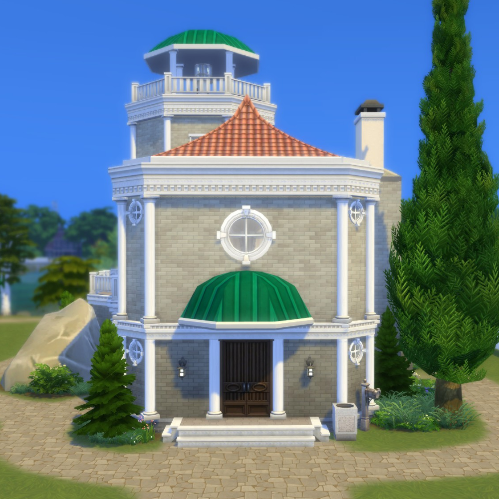 Lighthouse Home (Base Game) - The Sims 4 Rooms / Lots - CurseForge