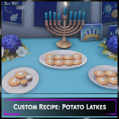 Custom Recipe Potato Latkes - The Sims 4 Mods - CurseForge
