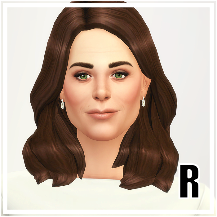 Kate hair Set - The Sims 4 Create a Sim - CurseForge