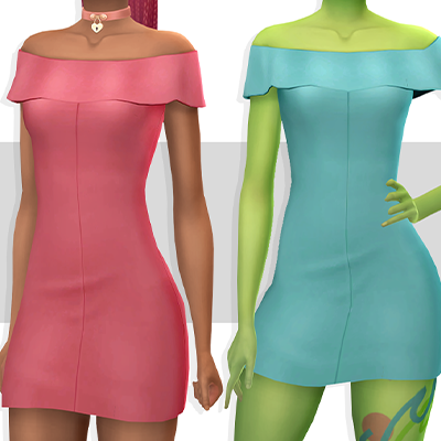 Bodycon Dress - The Sims 4 Create a Sim - CurseForge