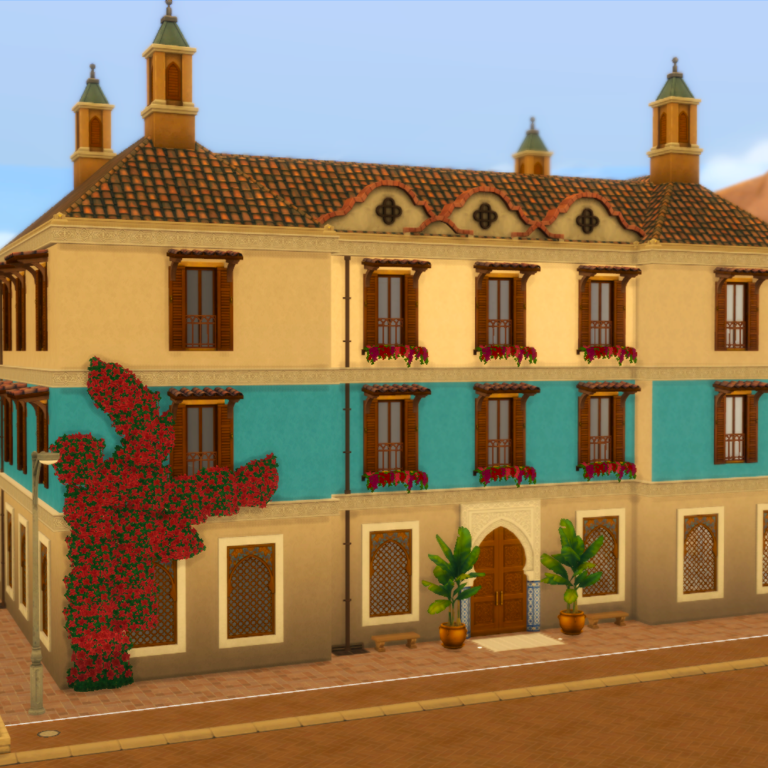 Moroccan mansion - The Sims 4 Rooms / Lots - CurseForge
