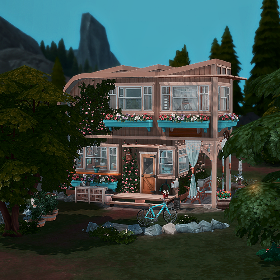 Tiny cozy house - The Sims 4 Rooms / Lots - CurseForge