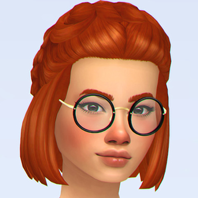 Indigo Hair - The Sims 4 Create a Sim - CurseForge