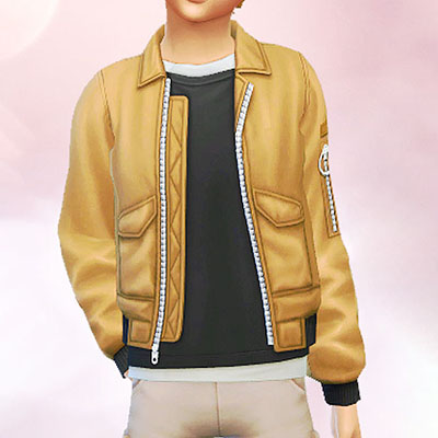 EP12 Jacket Flight for Boys - Create a Sim - The Sims 4 - CurseForge