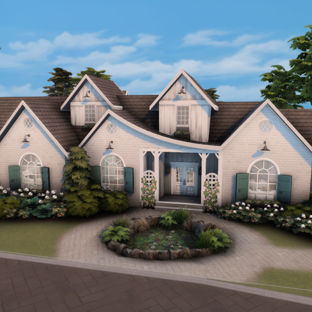 Download Modern Country-Style Home - The Sims 4 Mods - CurseForge
