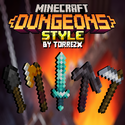 Torrezx-Dungeons style - Resource Packs - Minecraft - CurseForge