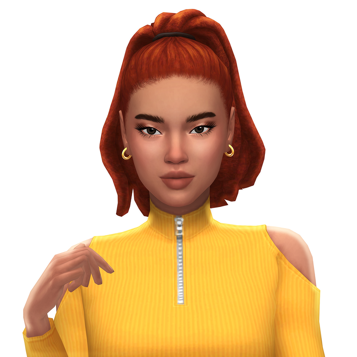 Olive Hair - The Sims 4 Create a Sim - CurseForge