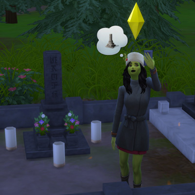 Install Recreated Tombstone Selfie - The Sims 4 Mods - CurseForge