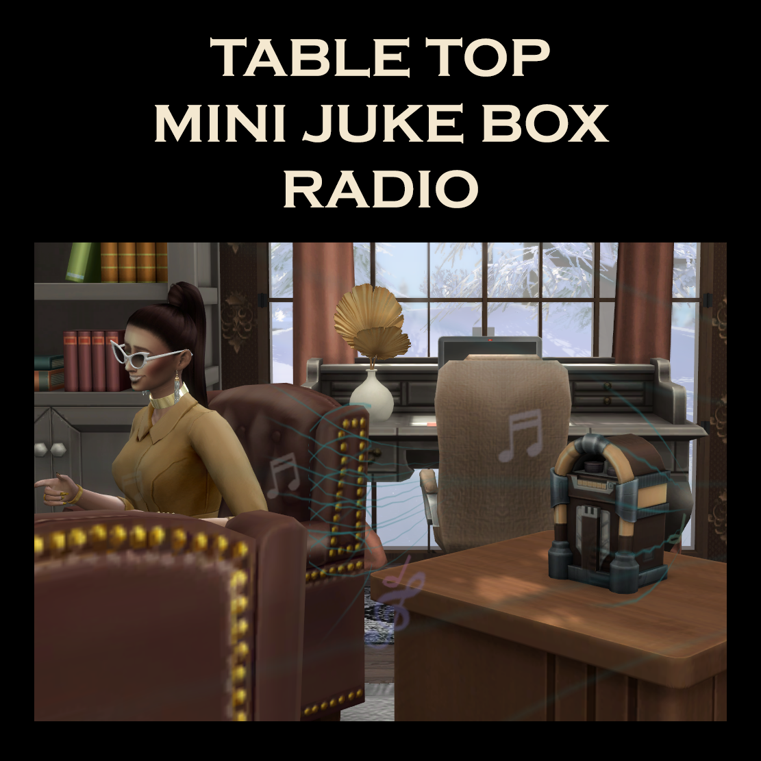 Table Juke Box Radio - Files - The Sims 4 Build / Buy - CurseForge